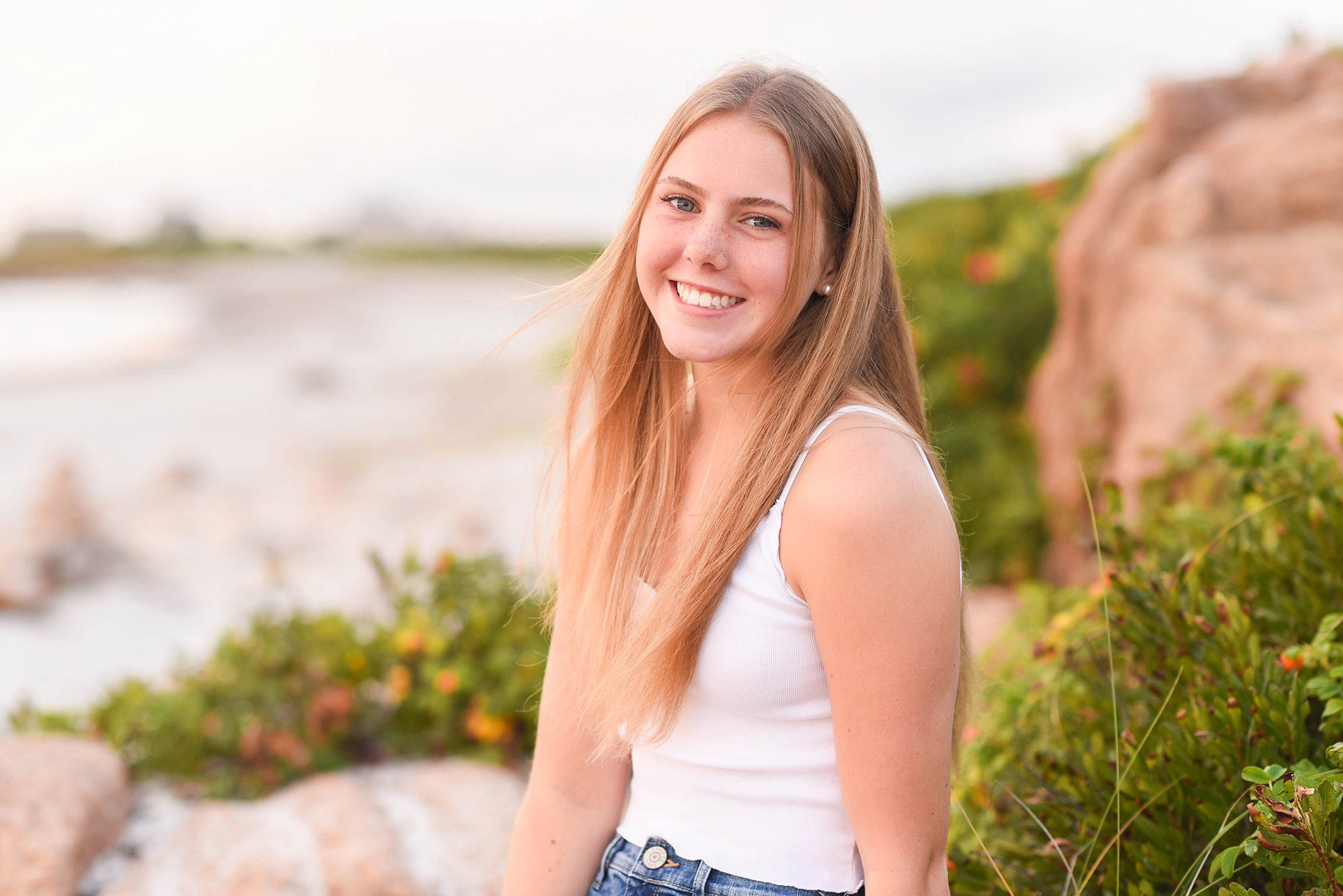 Hannah | Little Compton Senior Photo Session » Newport Portrait ...